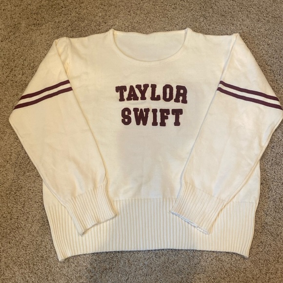 Taylor Swift | Sweaters | Taylor Swift Red Tv Album Varsity Sweater ...